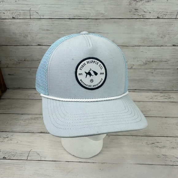 Accessories | Fish Hippie Shiftless Trucker Fishing Nwt Outdoor Light ...